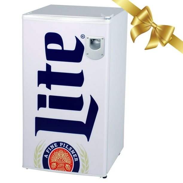 Coors Light 3.2 cu.ft Compact Fridge with Built-in Bottle Opener, Mini ...