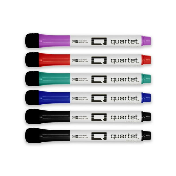 Quartet Fine Point 6pk Assorted Dry Erase Markers, Dry Erase Marker ...