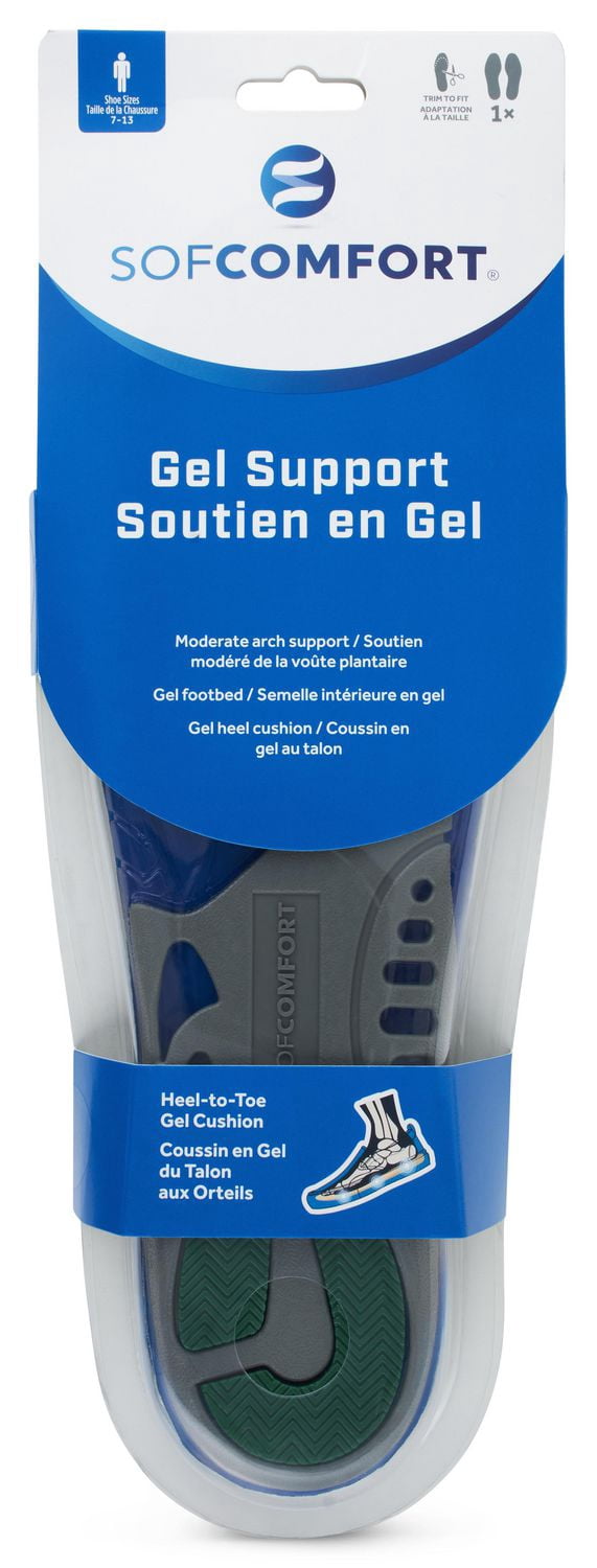 Click here for Sofcomfort Sof Comfort Gel Support Insole Mens Siz... prices