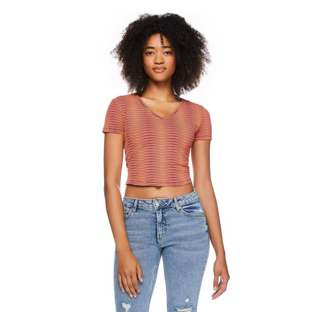 No Boundaries Women's Baby Tee - Walmart.ca