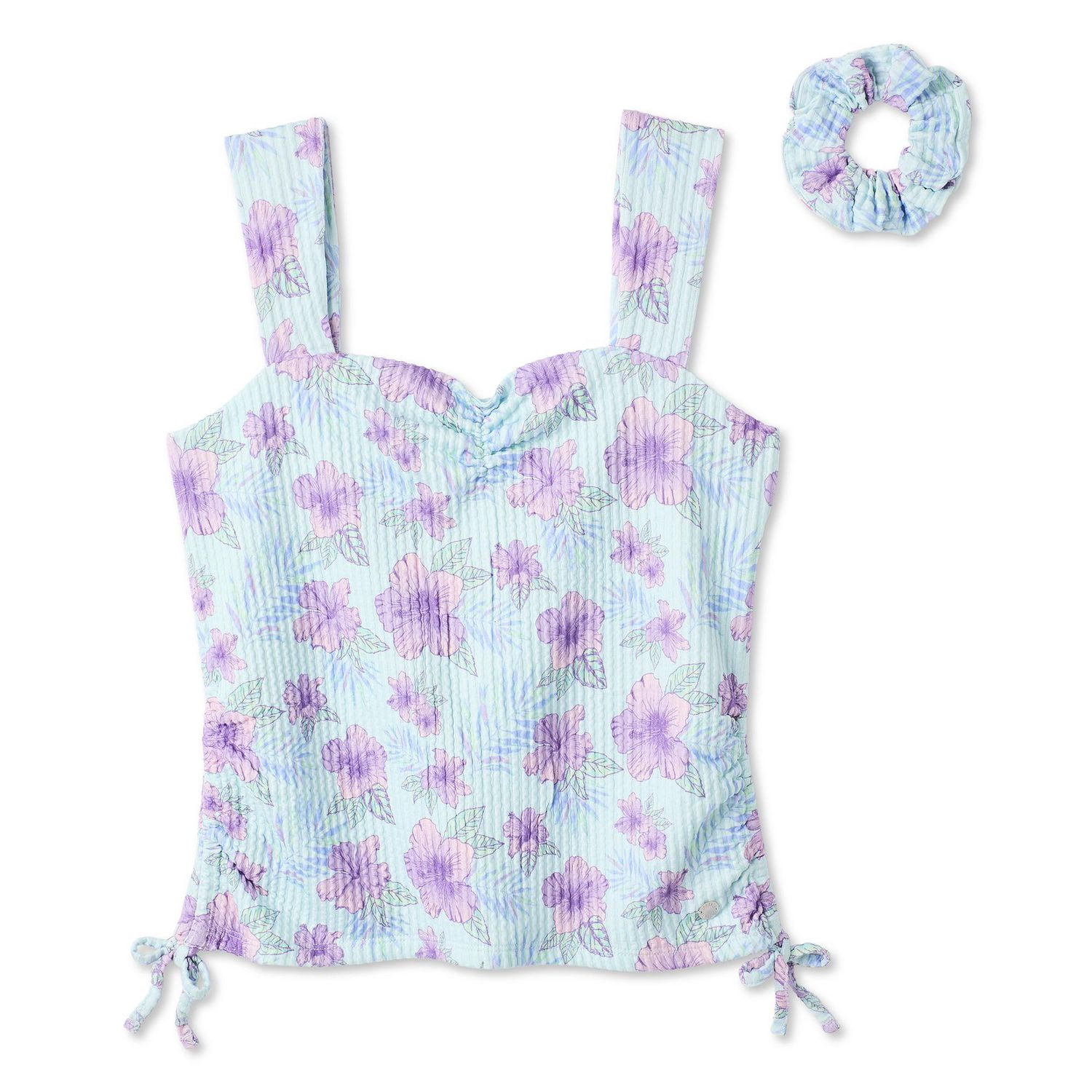 Click here for Justice Girls Two Piece Crinkled Tank Top Set Xl prices