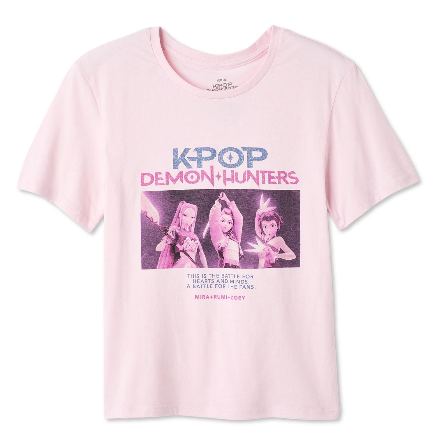 Click here for Kpop Demon Hunters Girls Graphic T-Shirt M prices