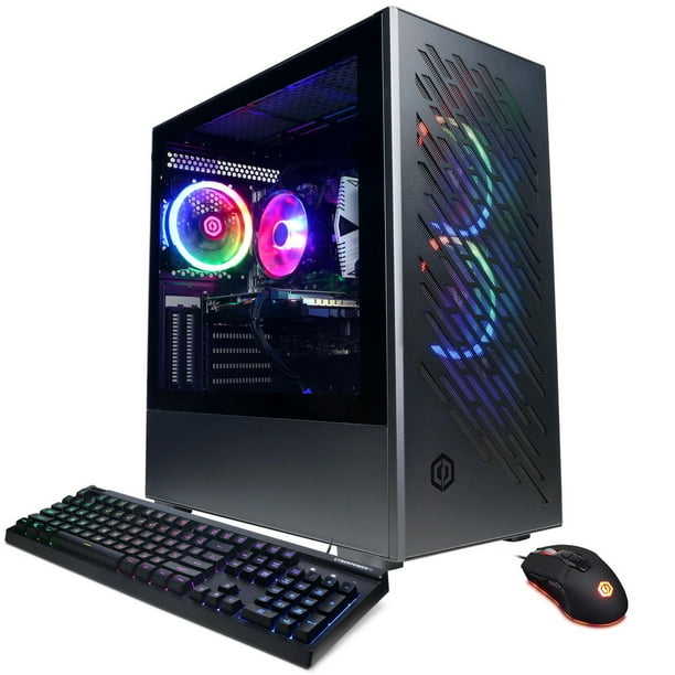 CYBERPOWERPC Gamer Master Desktop AMD Ryzen 7 8700G GMAI3400CPG ...