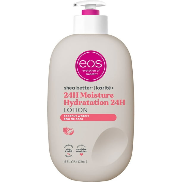 eos Shea Better 24H Moisture Body Lotion, Coconut Water, 473 ml ...