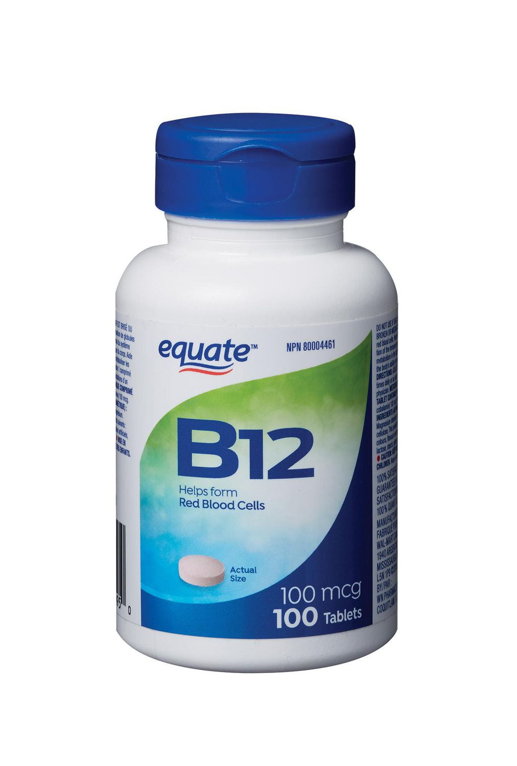 Equate Vitamin B12 100mcg | Walmart Canada
