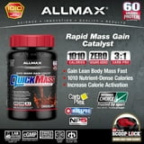 Allmax Quickmass Chocolate Weight Gain Powder Supplement, Weight Gainer ...