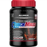 Allmax Quickmass Chocolate Weight Gain Powder Supplement, Weight Gainer ...