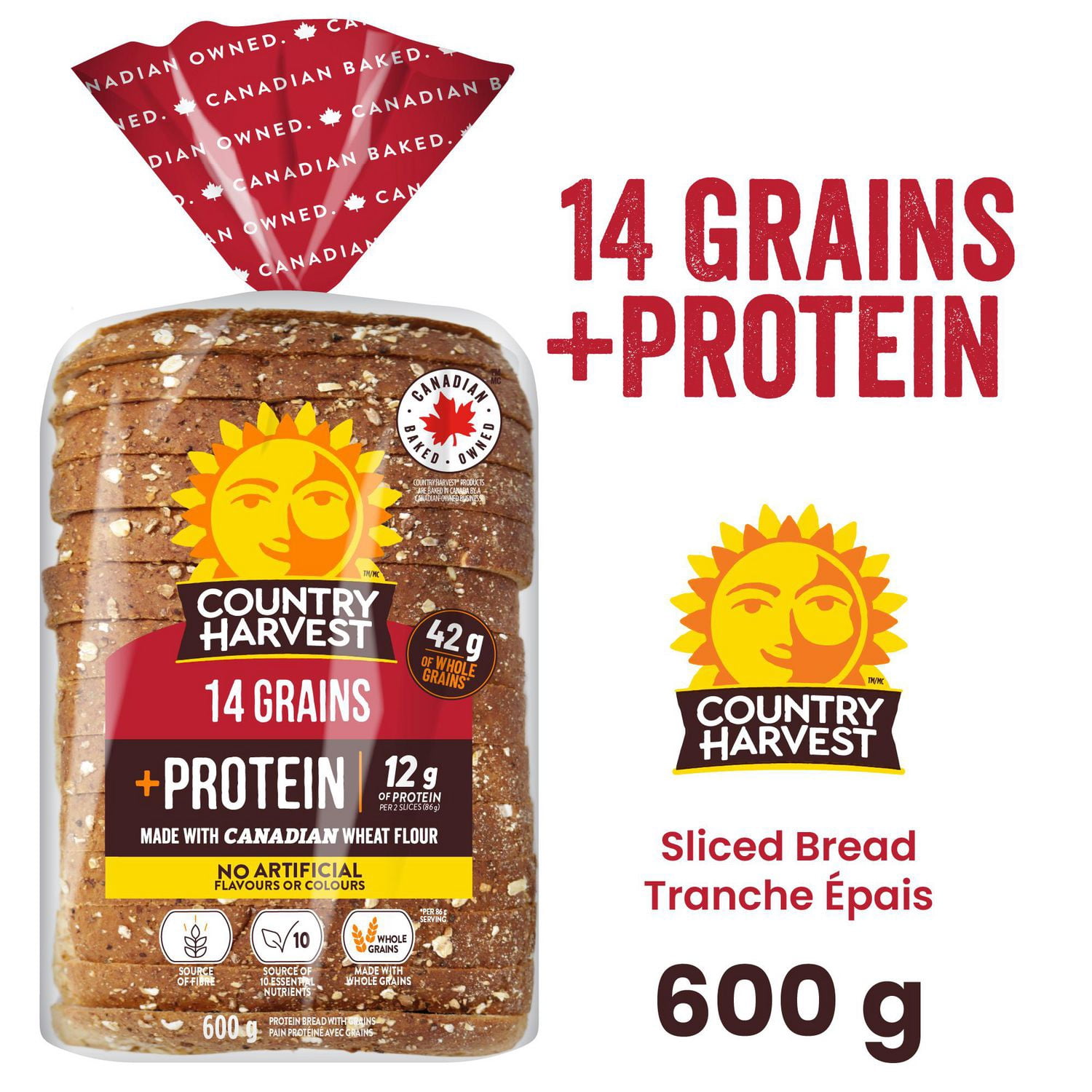 Click here for Country Harvest 14 Grains & Protein Sliced Bread prices