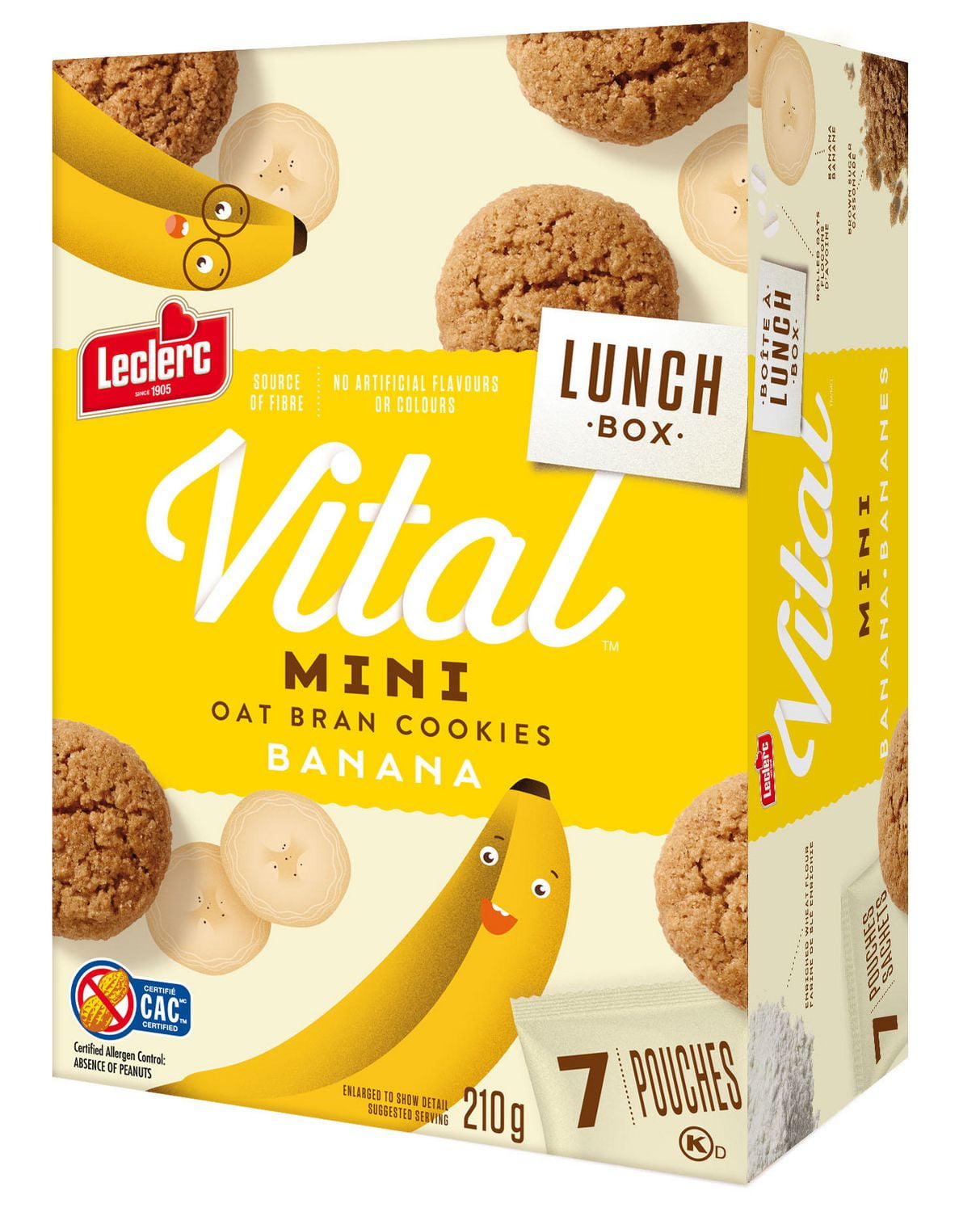 Vital Mini Banana Lunch Box Cookies | Walmart Canada
