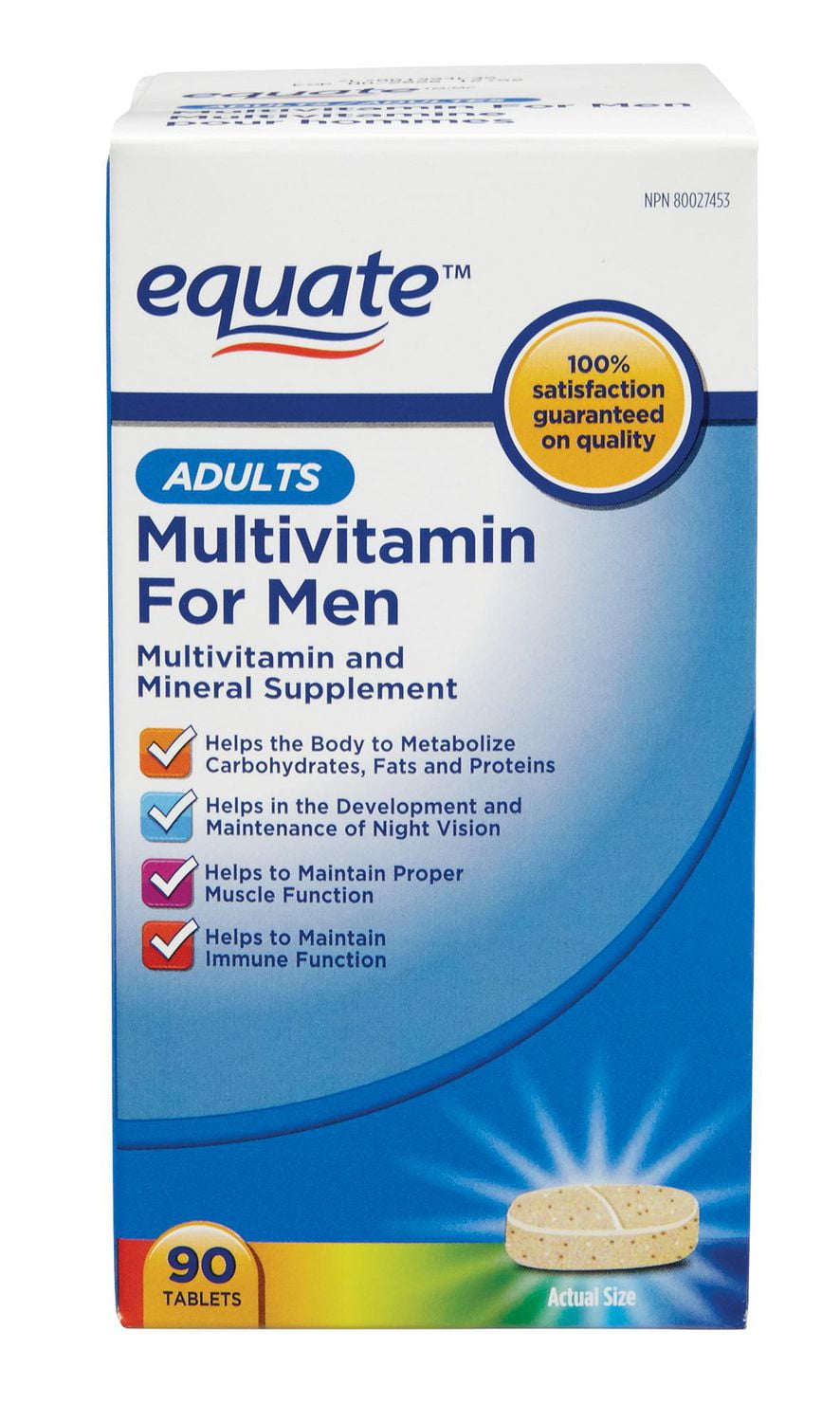Click here for Equate Multivitamin For Men prices