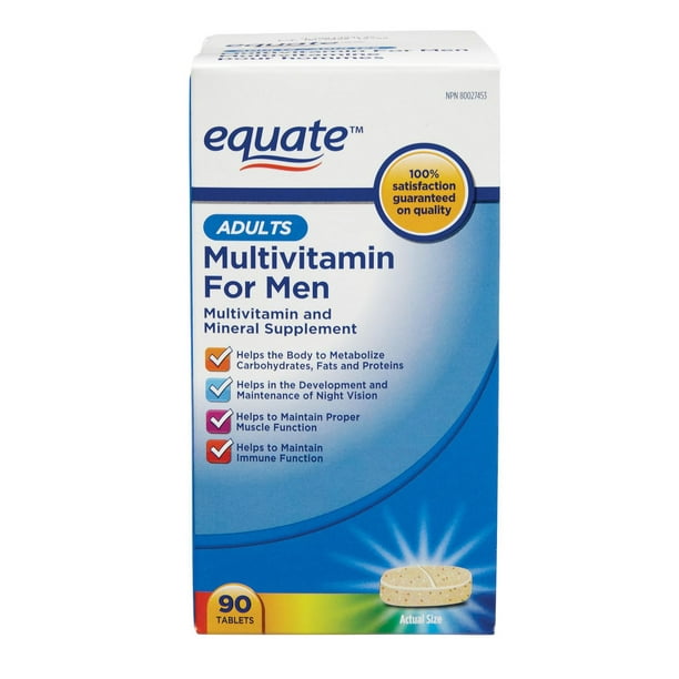 Multivitamin for Men, Multivitamin and Mineral Supplement - Walmart.ca