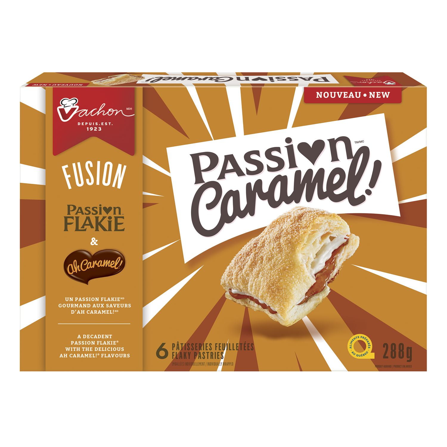Click here for Vachon Passion Caramel! Caramel Flaky Pastries prices