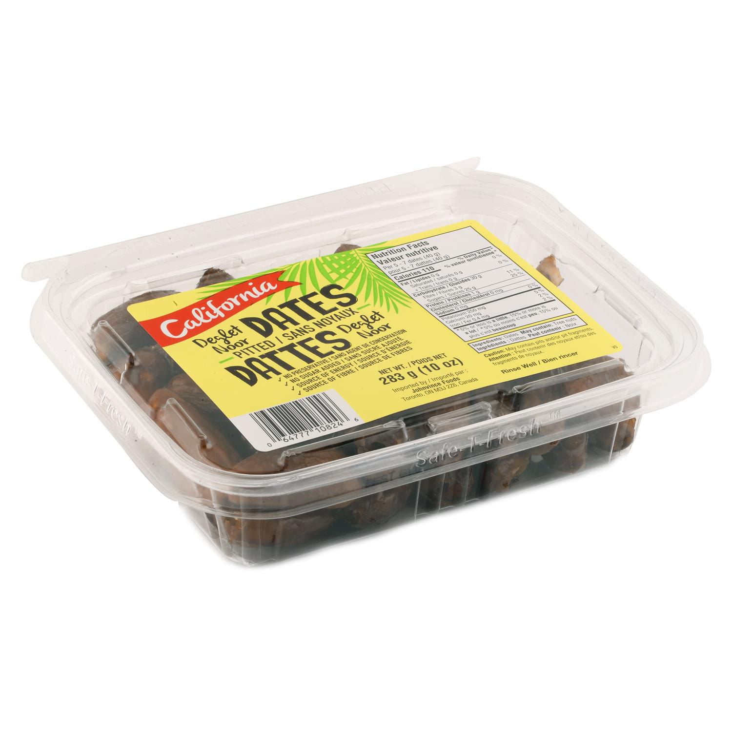 Click here for California Calif. Pitted Deglet Dates prices