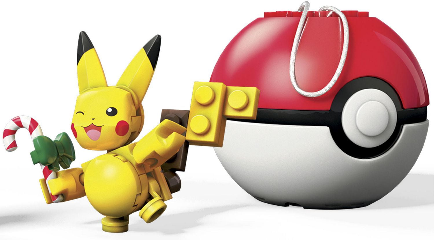 Mega Construx Pokemon Candy Cane Pikachu Poke Ball | Walmart Canada