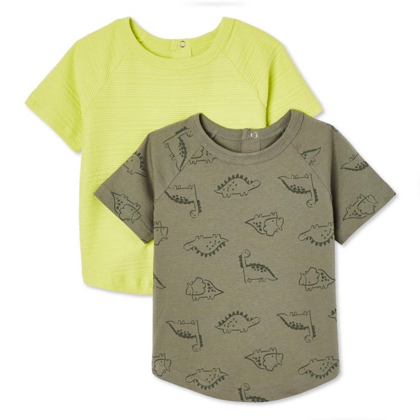 George Toddler Boys' Raglan Tee 2-Pack - Walmart.ca