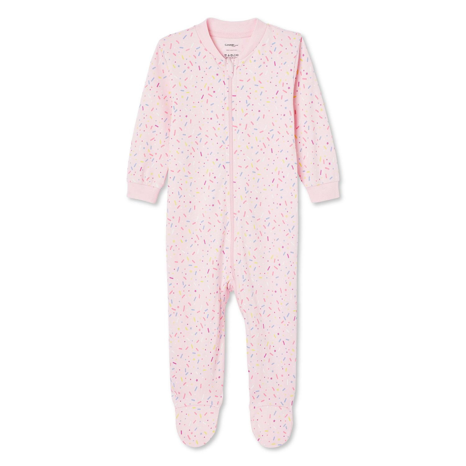 George Baby Girls' Sleeper, Sizes 0-24 months - Walmart.ca