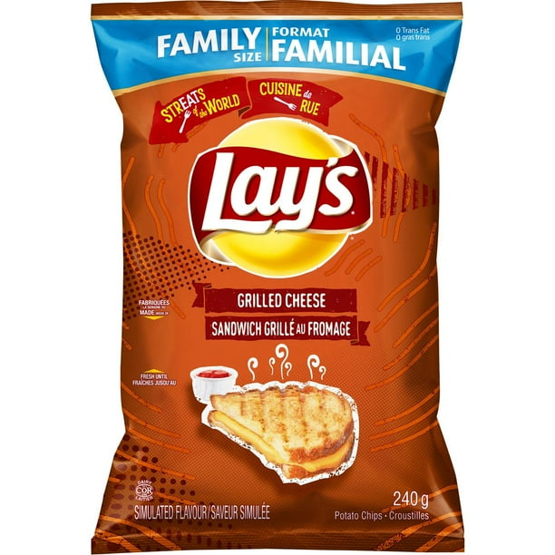 Lay's Grilled Cheese Potato Chips - Walmart.ca