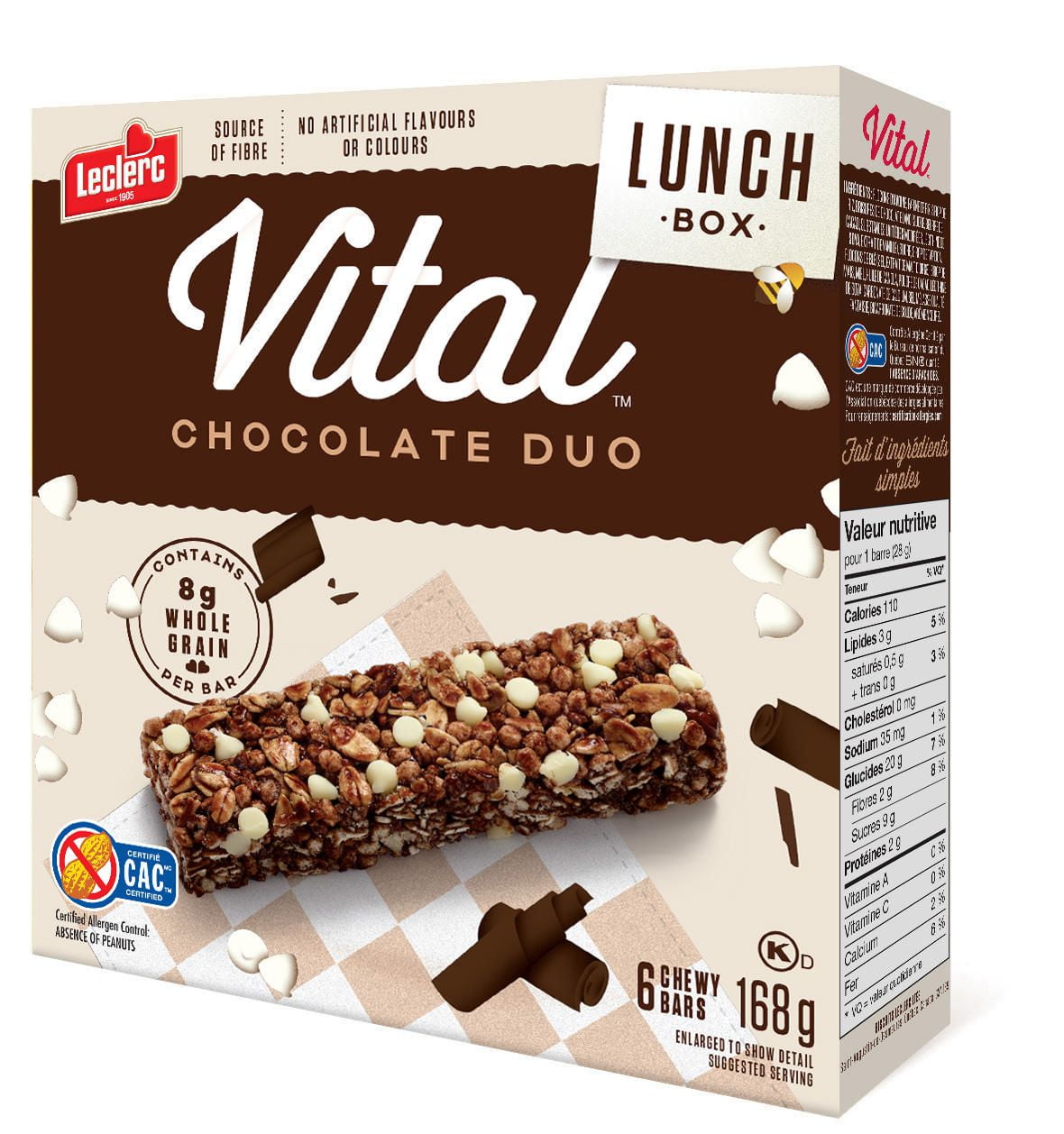Vital Chocolate Duo Lunch Box bar | Walmart Canada
