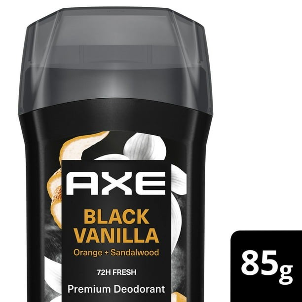 AXE Fine Fragrance Collection Deodorant Stick with 72H Freshness Black Vanilla with Orange ...
