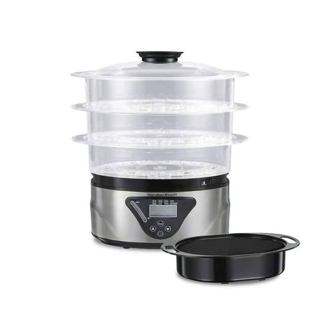 Hamilton Beach 3-Tier Digital Food Steamer 37545C - Walmart.ca