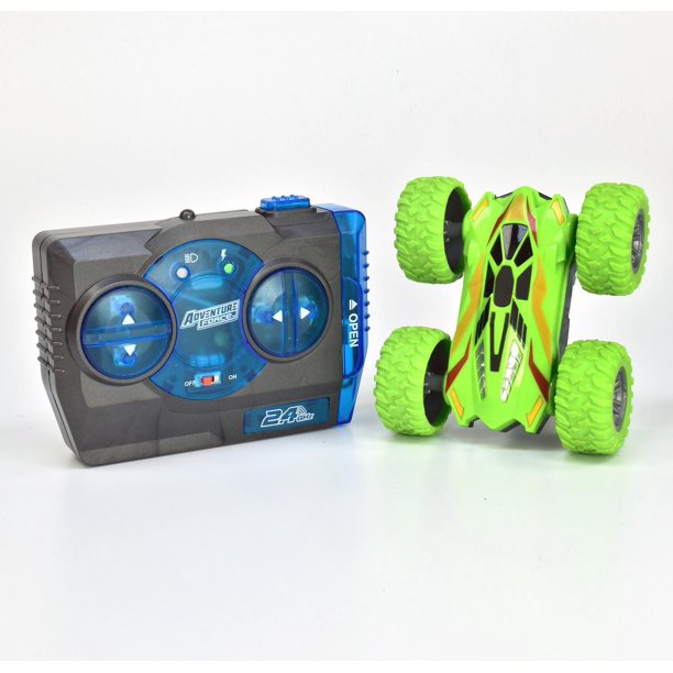 Remote Control Car Stunt Runner - Green - Walmart.ca