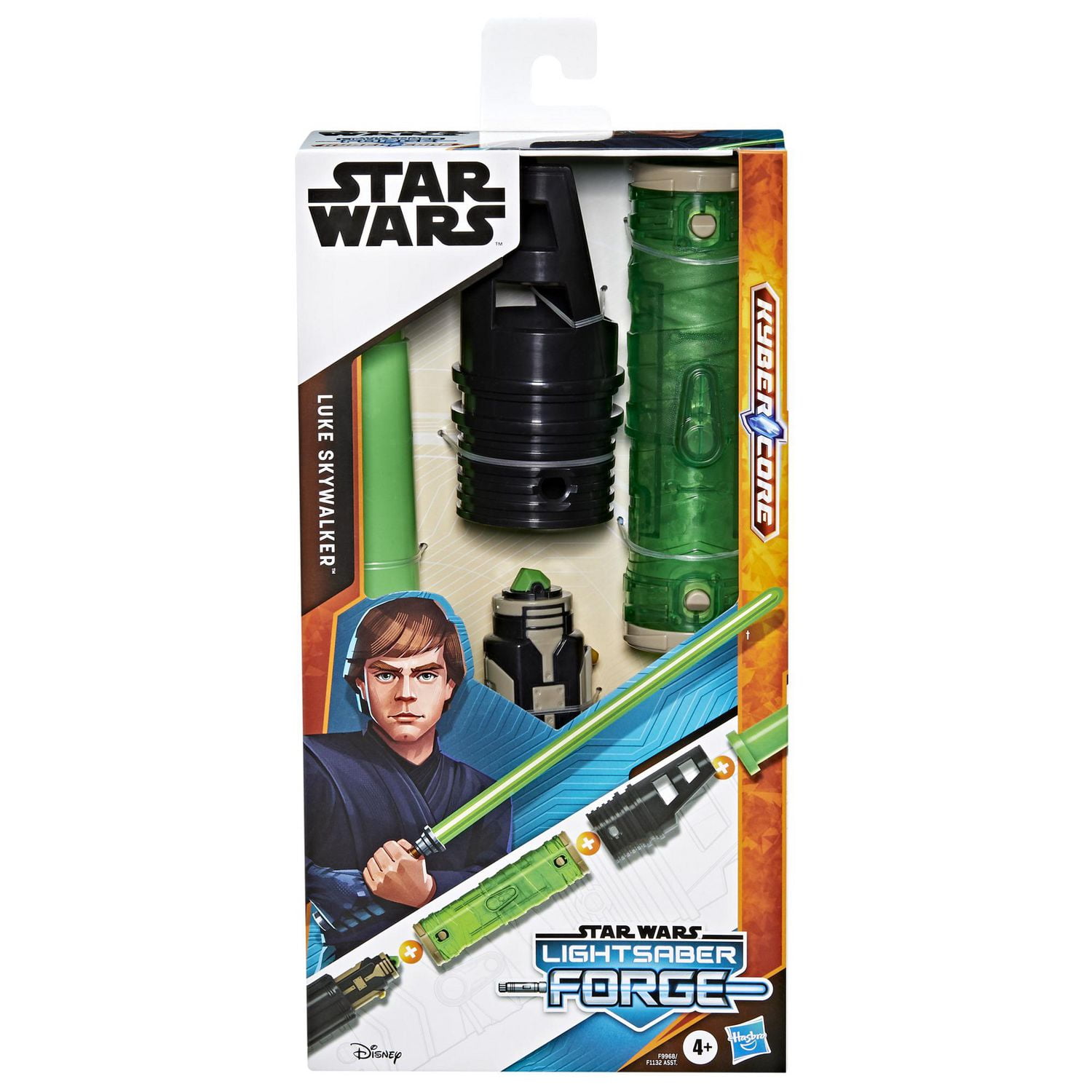 Darth vader with green lightsaber toy store