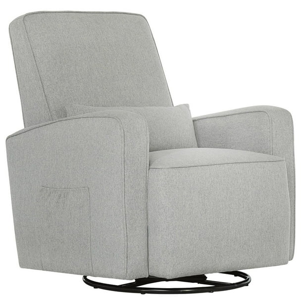 Evolur Niagara Upholstered Swivel Glider | Rocker | Modern Design ...