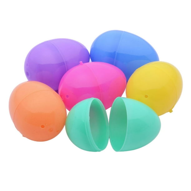 Fillable Plastic Easter Eggs, 12 Count, by Way To Celebrate, 40MM ...