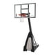 Spalding The Beast Glass 60" Backboard Portable Basketball System ...