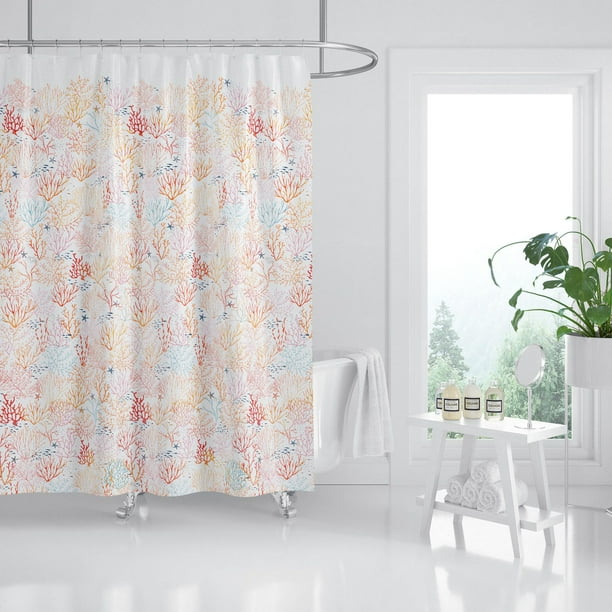 Mainstays Peva Coral Reef Shower Curtain, CORAL REEF SC - Walmart.ca