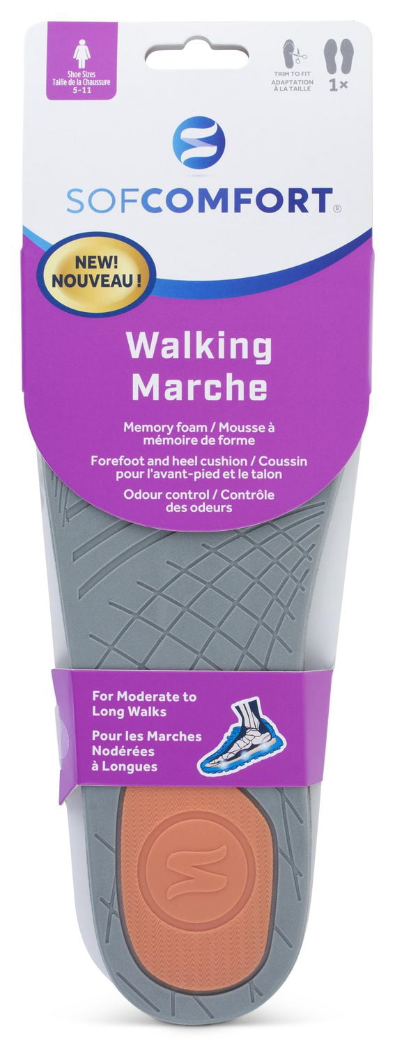 Click here for Sofcomfort Walking Insole Womens Size 5-11 5-11 prices