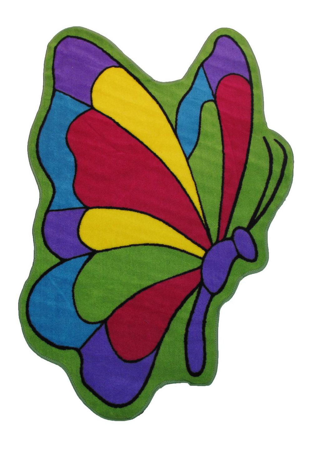 Fun Rugs Multi-Colored Butterfly Flight Nylon Kids Rug | Walmart Canada Fun Rugs Multi-Colored Butterfly Flight Nylon Kids Rug | Walmart Canada