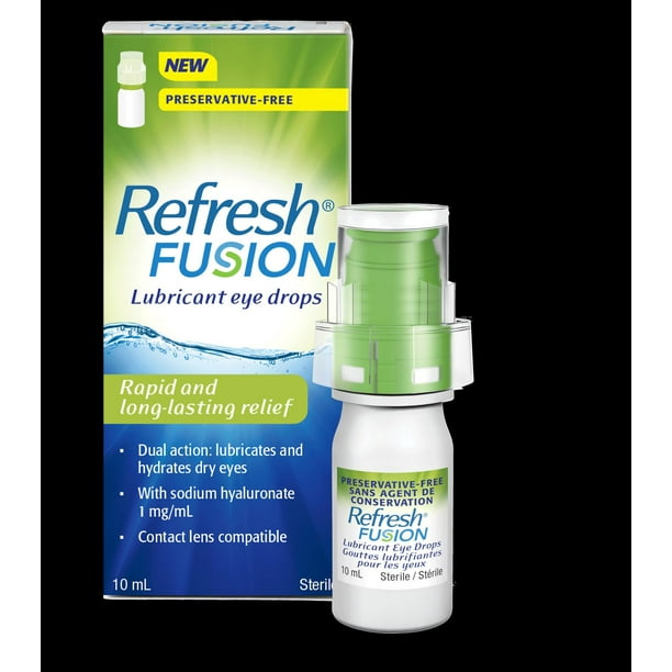 Refresh Fusion, Lubricant Eye Drops- Preservative Free. - Walmart.ca