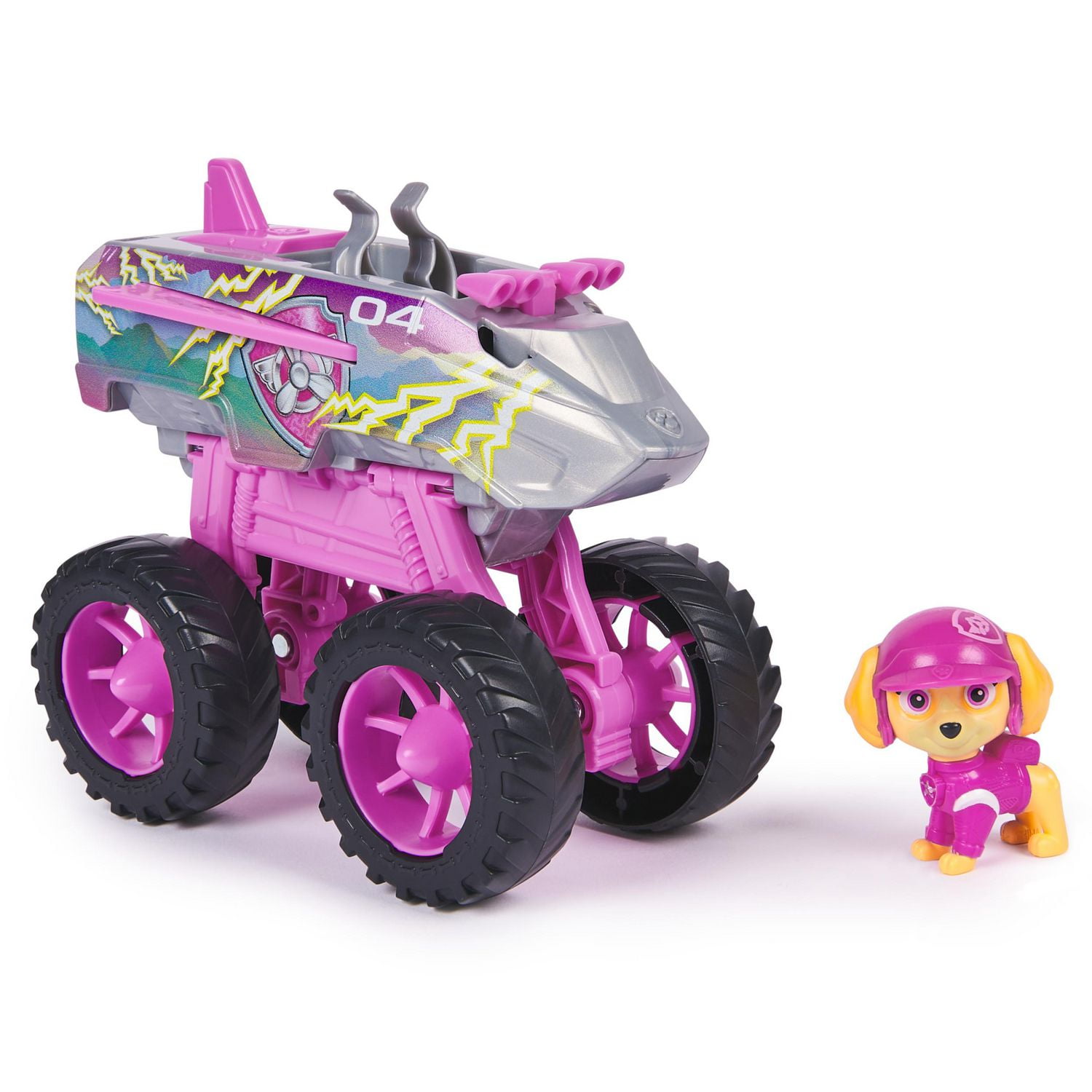 PAW Patrol Rescue Wheels Skye s Jet Toy Truck with Transformation into Jet Mode and Collectible Action Figure Kids Toys for Boys Girls Ages 3 Skye s Jet Walmart