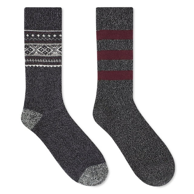 Ozark Trail Men's Crew Socks 2-Pack - Walmart.ca