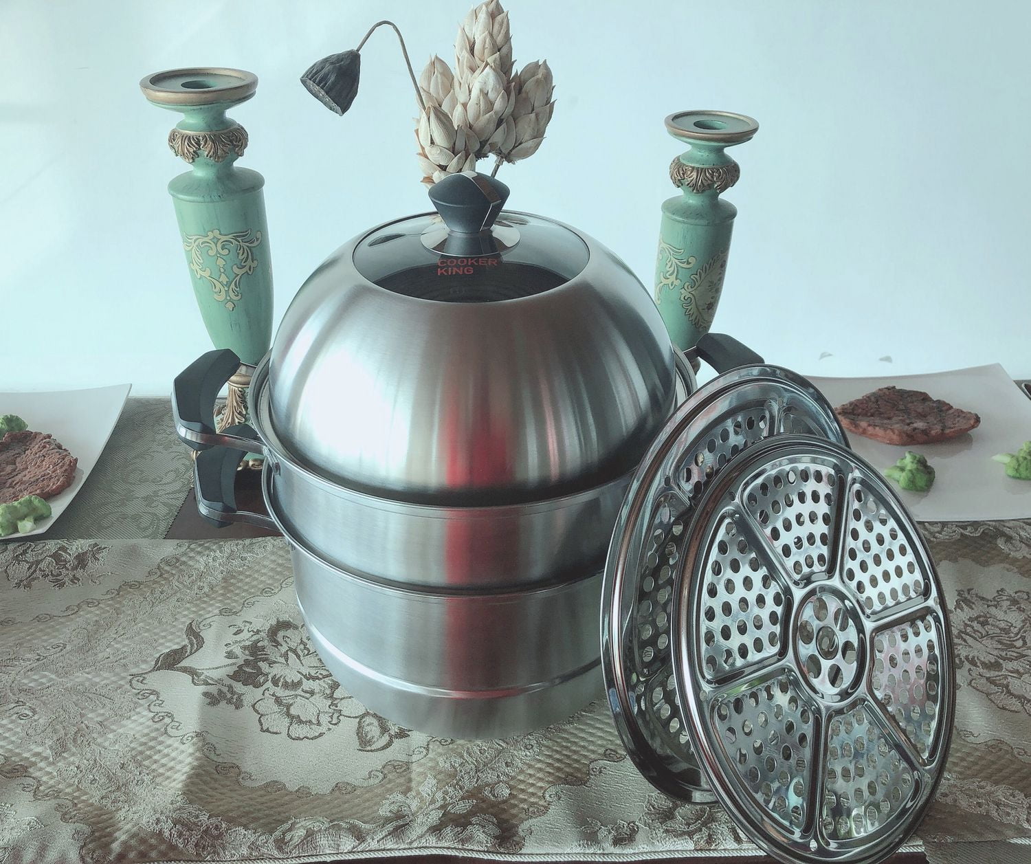 Cooker King 3 Tier Steam Pot | Walmart Canada