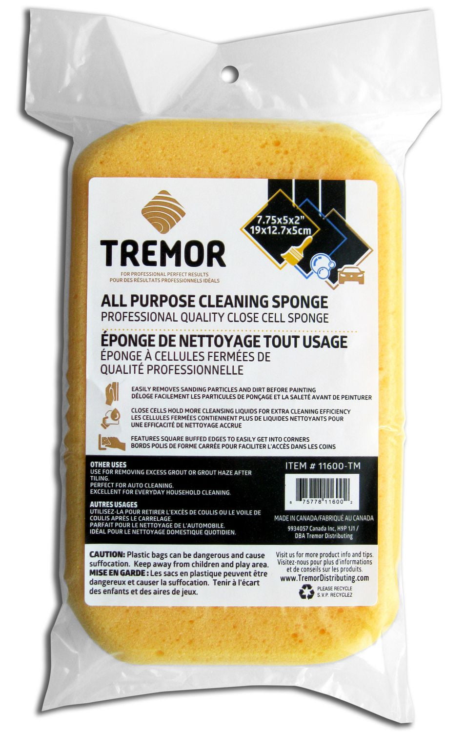 Tremor Cleaning Sponge Professional | Walmart Canada