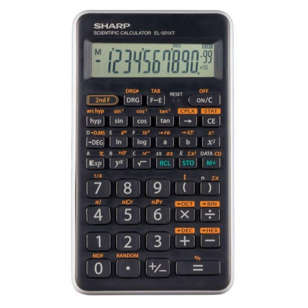 SHARP Scientific Calculator EL501XTGY, 146 Functions with D.A.L ...