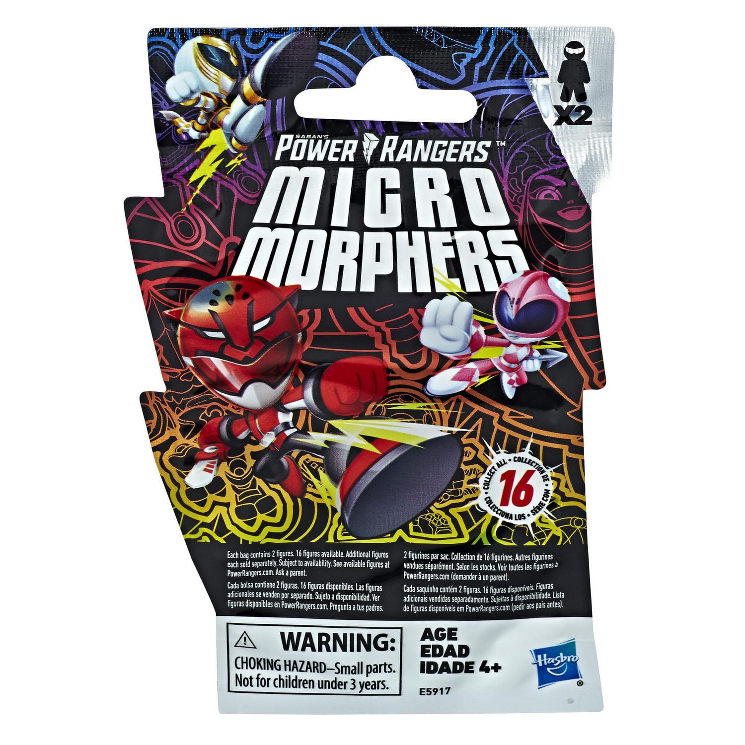 Power Rangers Toys Micro Morphers Series 1 Collectible Figures ...