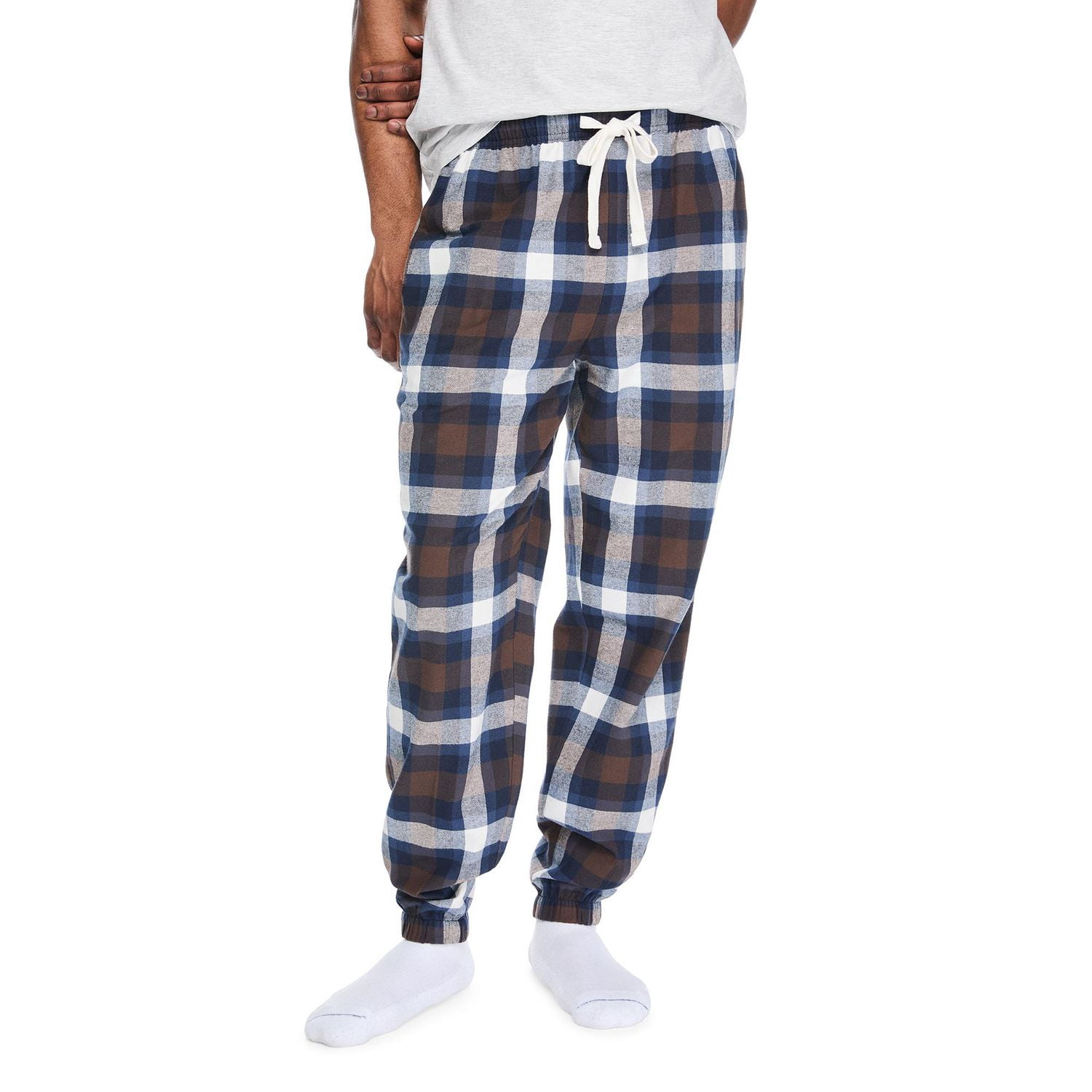 George Men's Flannel Sleep Jogger - Walmart.ca