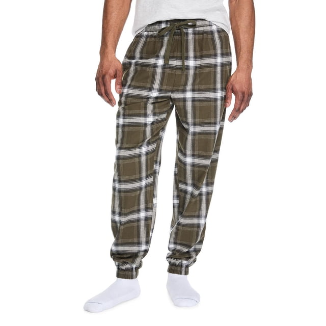 George Men's Flannel Sleep Jogger - Walmart.ca