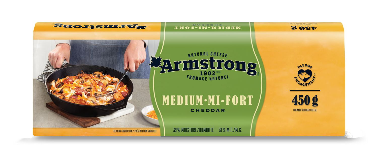 Armstrong Medium Cheddar Cheese | Walmart Canada