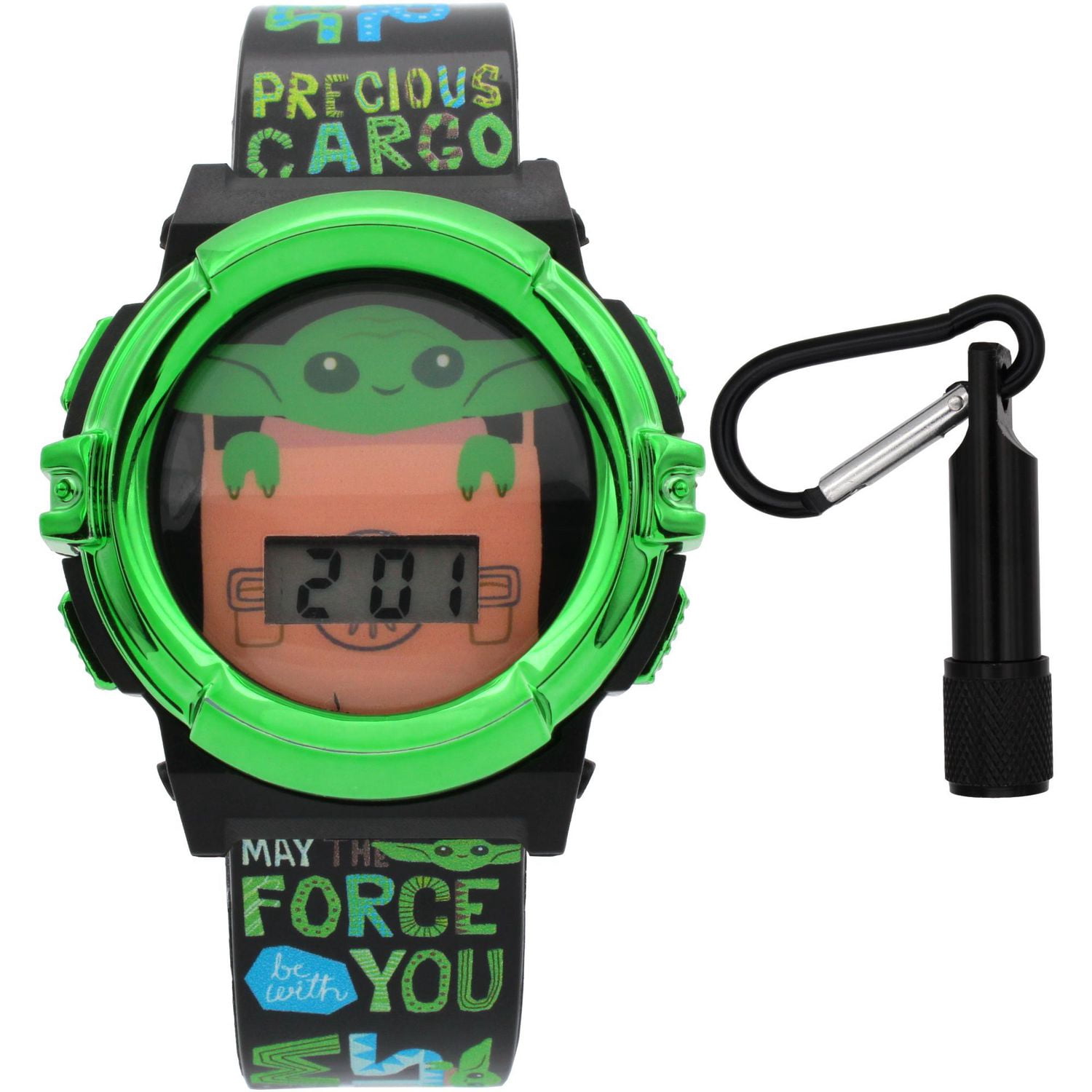 Click here for Star Wars Mandalorian Spinner Top Digital Watch On... prices