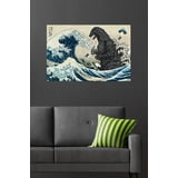 Godzilla - Great Wave Wall Poster, 22.375" x 34" - Walmart.ca