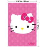Hello Kitty: Basic - Face Wall Poster, 22.375" x 34" - Walmart.ca