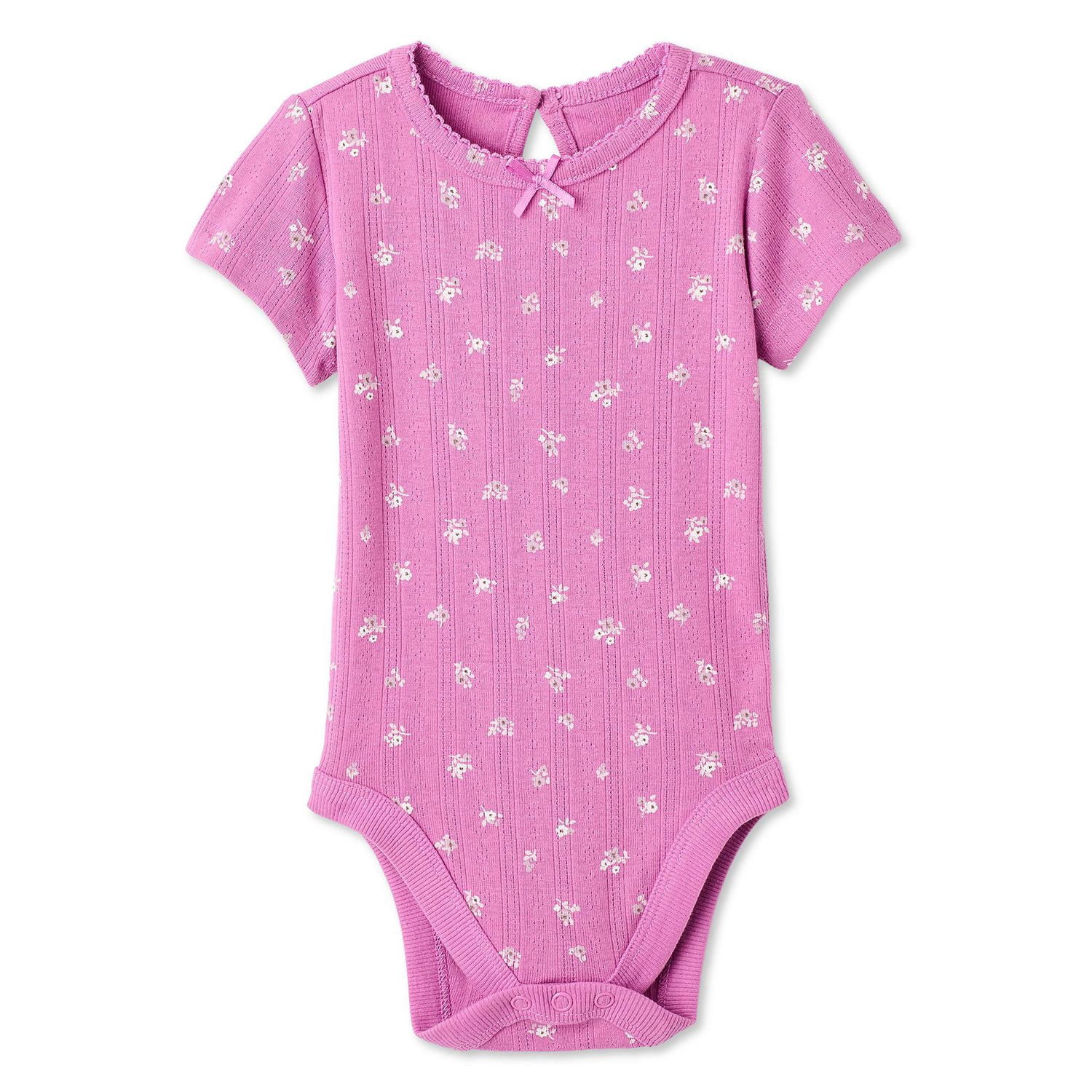 George Baby Girls' Pointelle Bodysuit - Walmart.ca