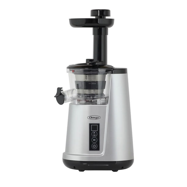 Omega Vertical Cold Press Juicer, 120W Low-Speed 3-Stage Auger, in ...