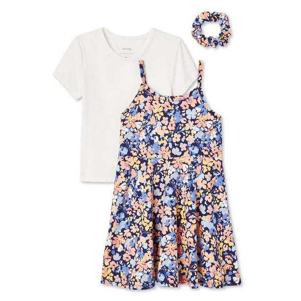 George Toddler Girls' Dress 3-Piece Set, Sizes 2T-5T - Walmart.ca