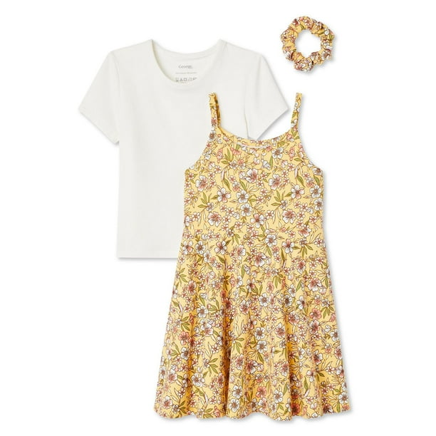 George Toddler Girls' Dress 3-Piece Set - Walmart.ca