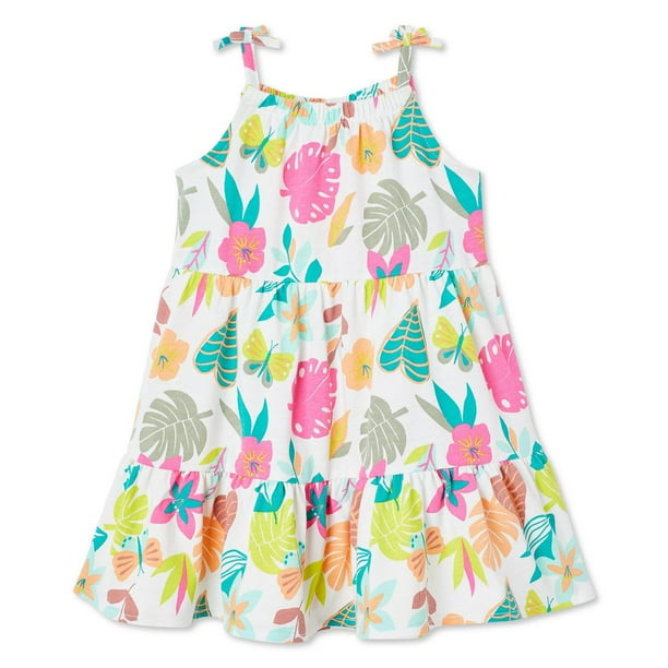 George Baby Girls' Tiered Sundress - Walmart.ca